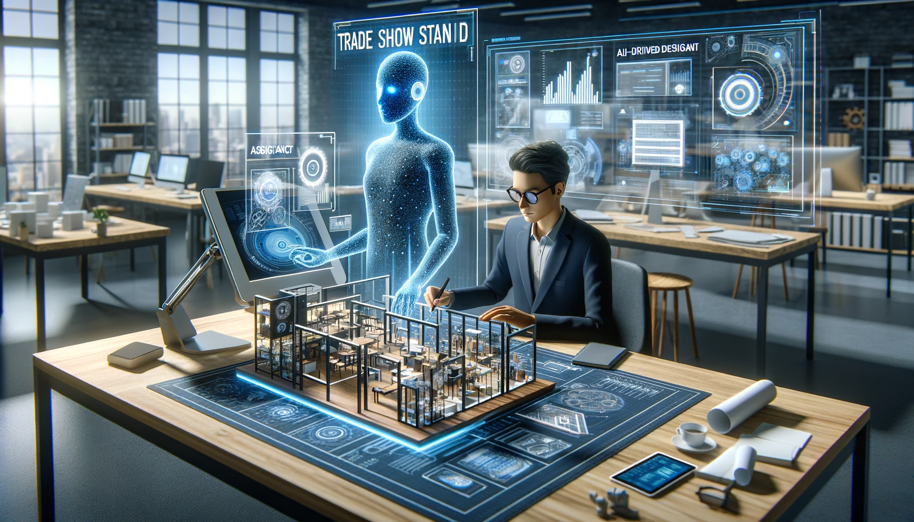 Will AI replace graphic designers and will stands be designed by AI in the future, or is it a ...